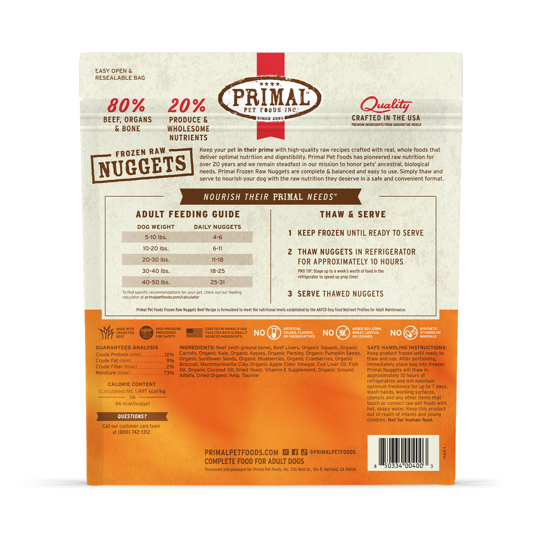 Frozen Raw Dog Food – Primal Pet Foods