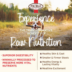 Frozen Raw Scoopable Pronto Puppy Food – Primal Pet Foods