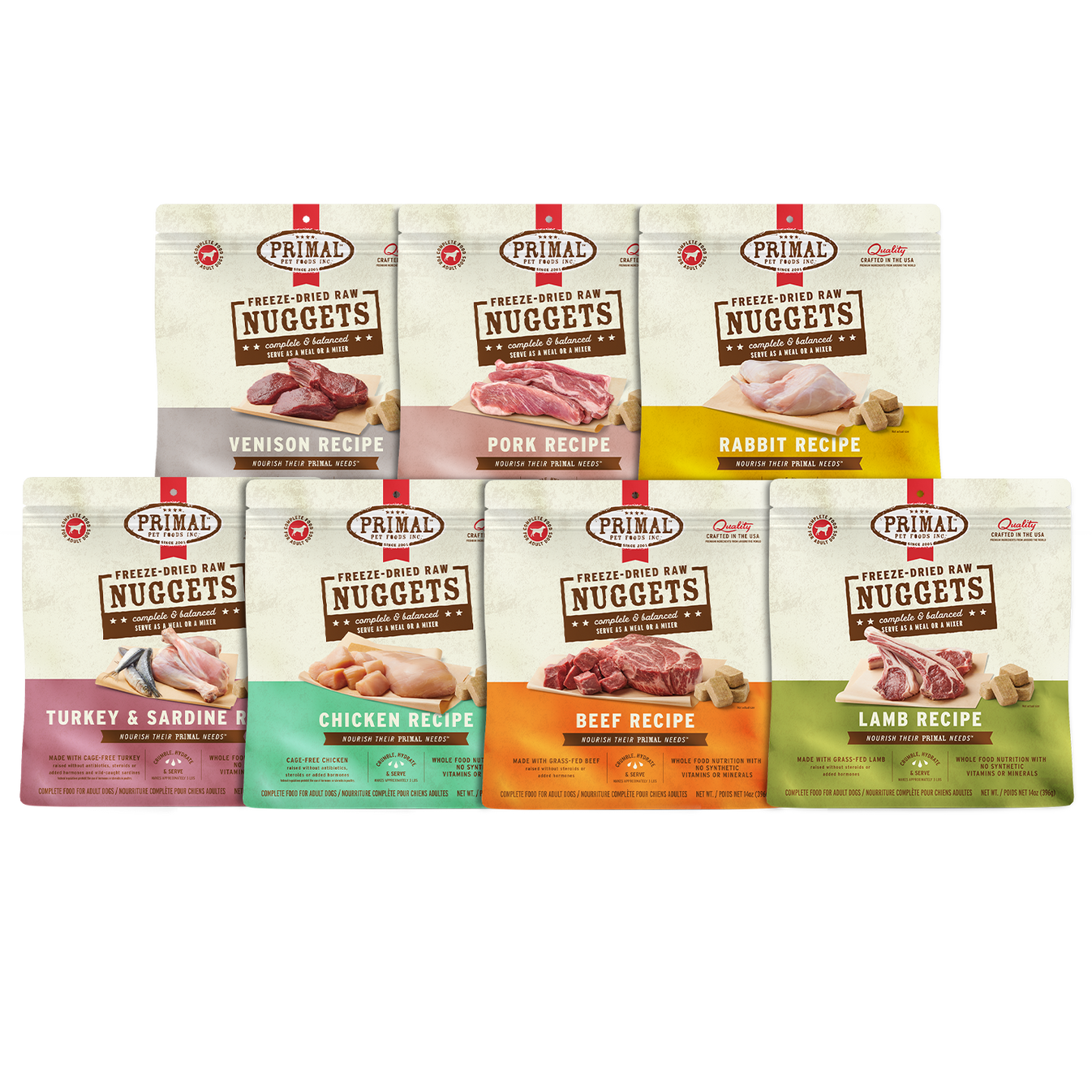 Freeze-Dried Raw Nuggets Dog Food – Primal Pet Foods