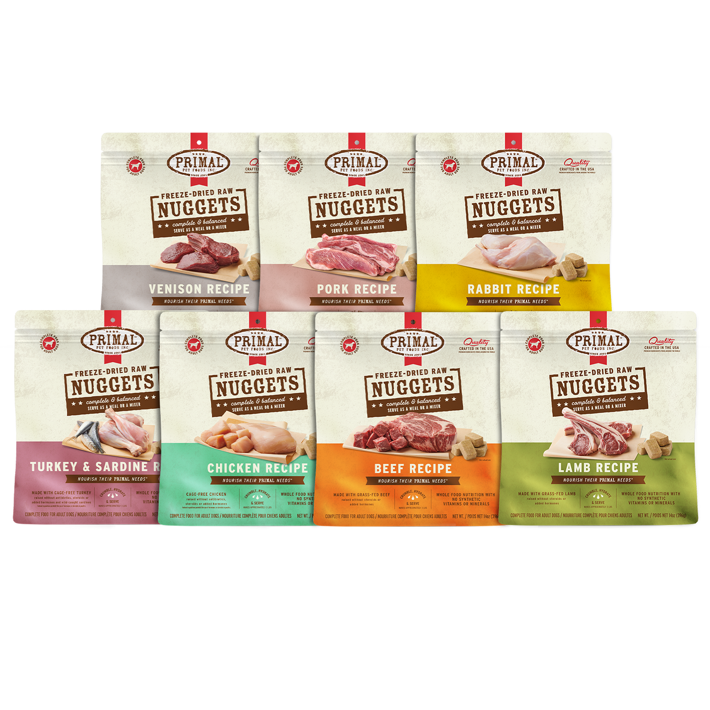 Freeze-Dried Raw Nuggets Dog Food – Primal Pet Foods