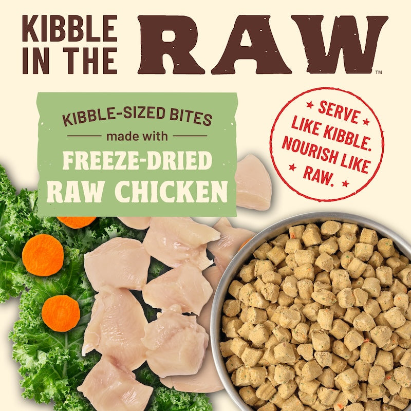 Kibble in the Raw Cat Food – Chicken Recipe – Primal Pet Foods