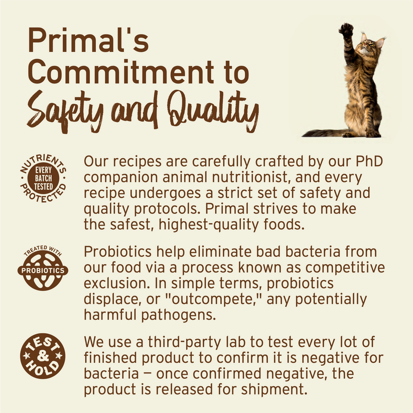 Freeze-Dried Raw Cat Food Nuggets – Chicken & Salmon Recipe – Primal ...