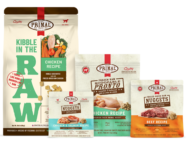Frozen Raw Patties Dog Food | Primal Pet Foods
