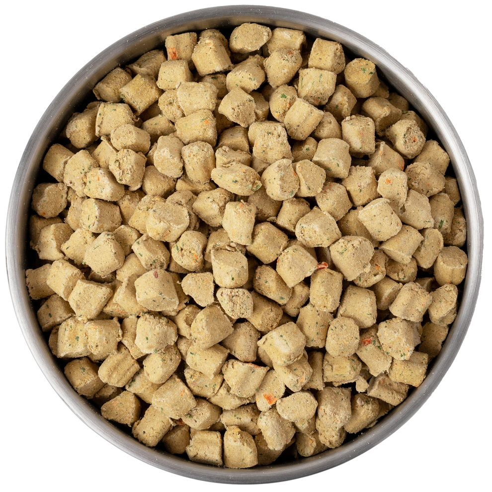 Kibble in the Raw Dog Food – Beef Recipe – Primal Pet Foods