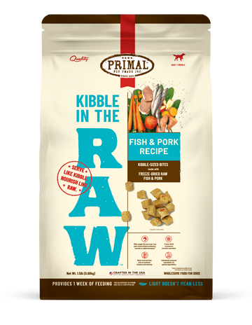 Kibble in the Raw Food for Dogs – Primal Pet Foods