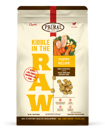 Kibble in the Raw Food for Dogs – Primal Pet Foods