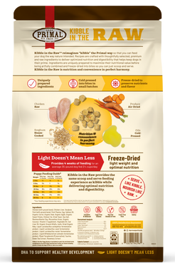 Kibble in the Raw Puppy Food – Primal Pet Foods