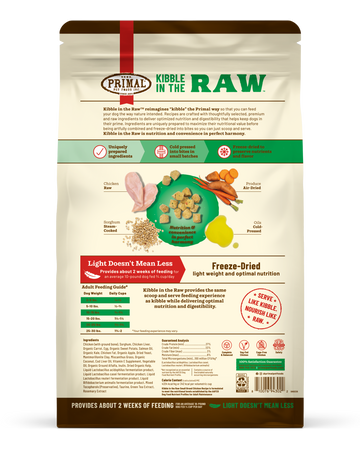 Kibble in the Raw Food for Dogs – Primal Pet Foods