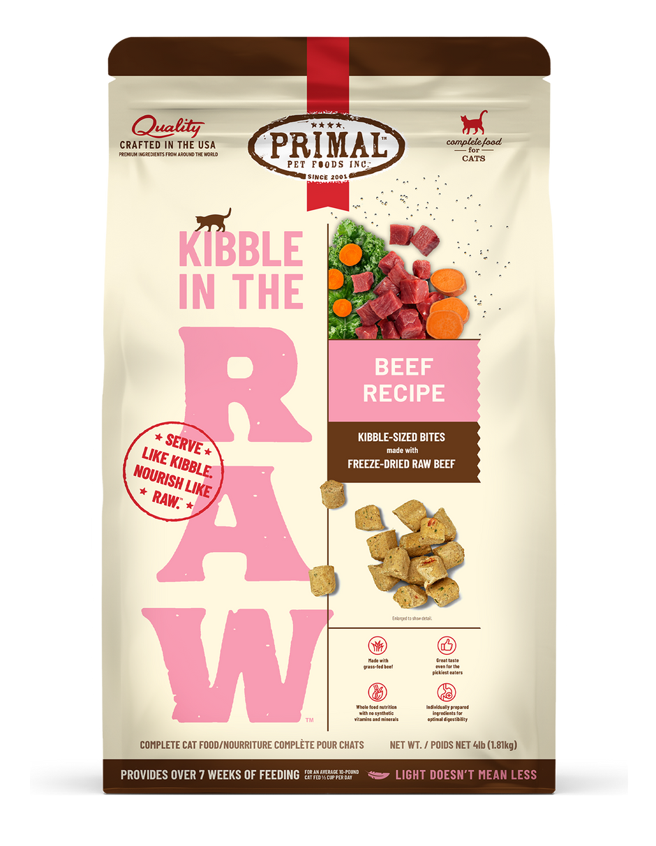 Kibble in the Raw Food for Dogs – Primal Pet Foods