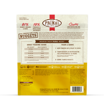 Frozen Raw Dog Food – Primal Pet Foods